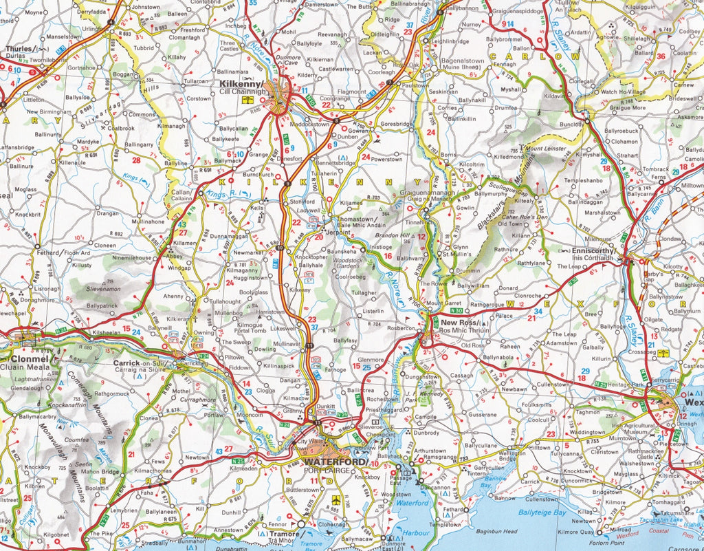 Ireland Map 712 – Michelin | Mapworld