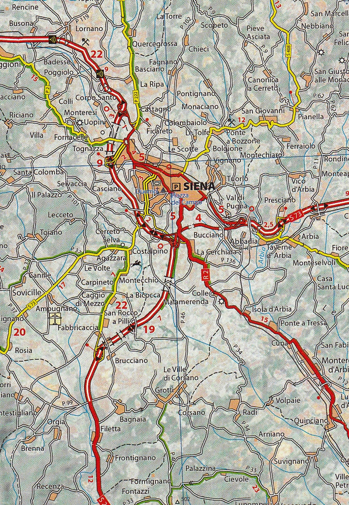 Italy Road Atlas Michelin, Buy Road Atlas of Italy - Mapworld