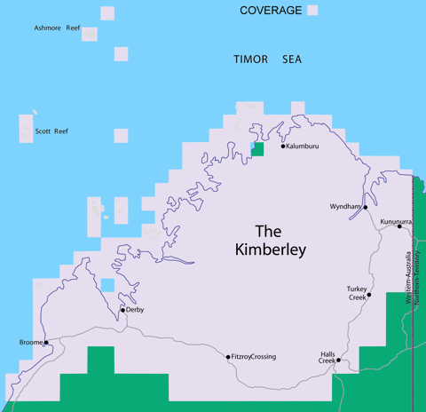 Kimberley 50K Topo USB – Greg Harewood | Mapworld