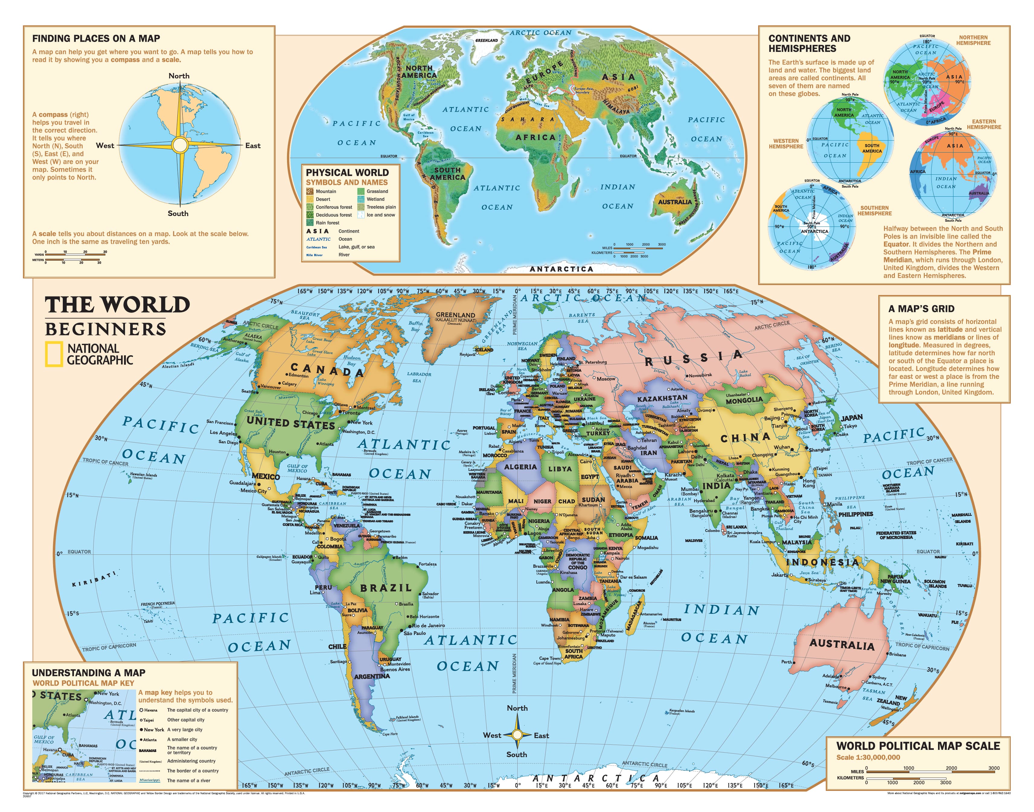 Kids Beginners World Education by National Geographic| Shop Mapworld