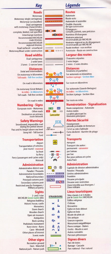 USA Map 761 – Michelin | Mapworld