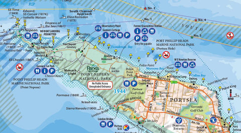 Mornington Peninsula Meridian Map | Mapworld