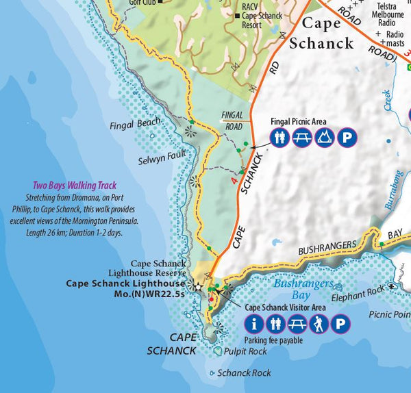 Mornington Peninsula Meridian Map | Mapworld