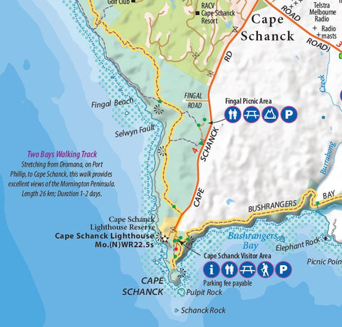 Mornington Peninsula Meridian Map | Mapworld