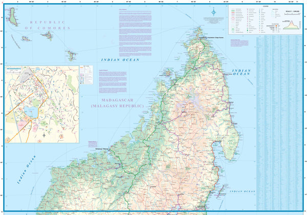 Madagascar ITMB, Buy Map of Madagascar - Mapworld