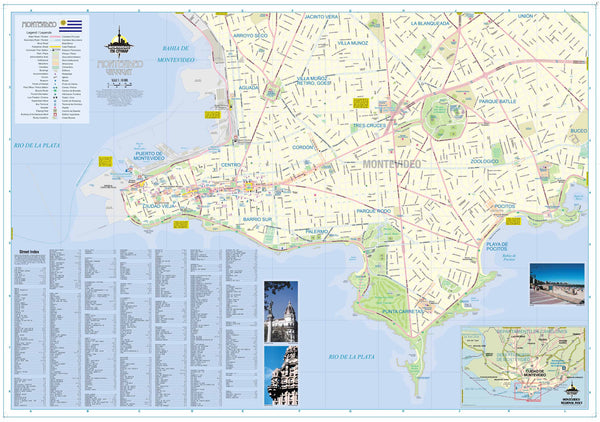 Uruguay / Montevideo ITMB Map
