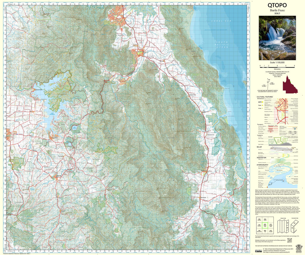 Buy Queensland 100k Topographic Maps | Shop Mapworld