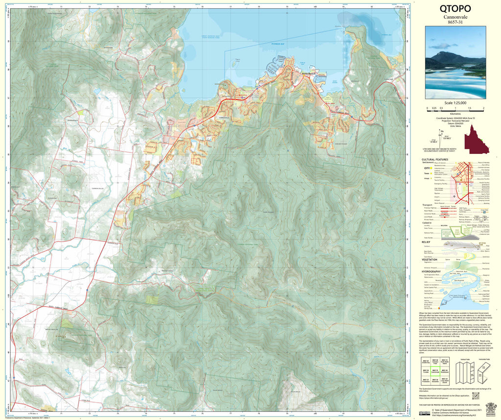 Buy Queensland 25k Topographic Maps | Shop Mapworld