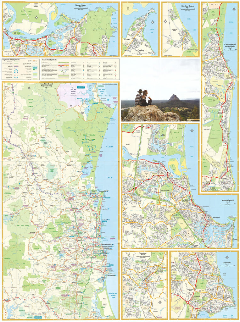 Sunshine Coast UBD, Buy map of Sunshine Coast Coast - Mapworld
