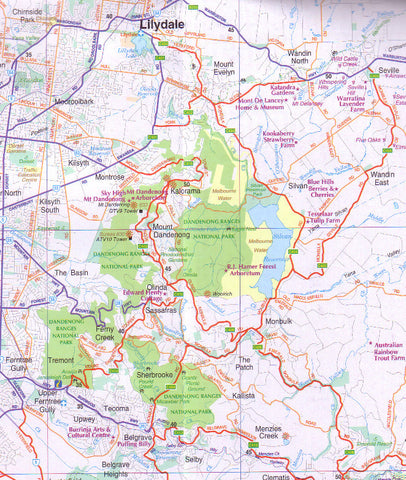 Victoria State Map UBD 370, Buy Maps of Victoria - Mapworld