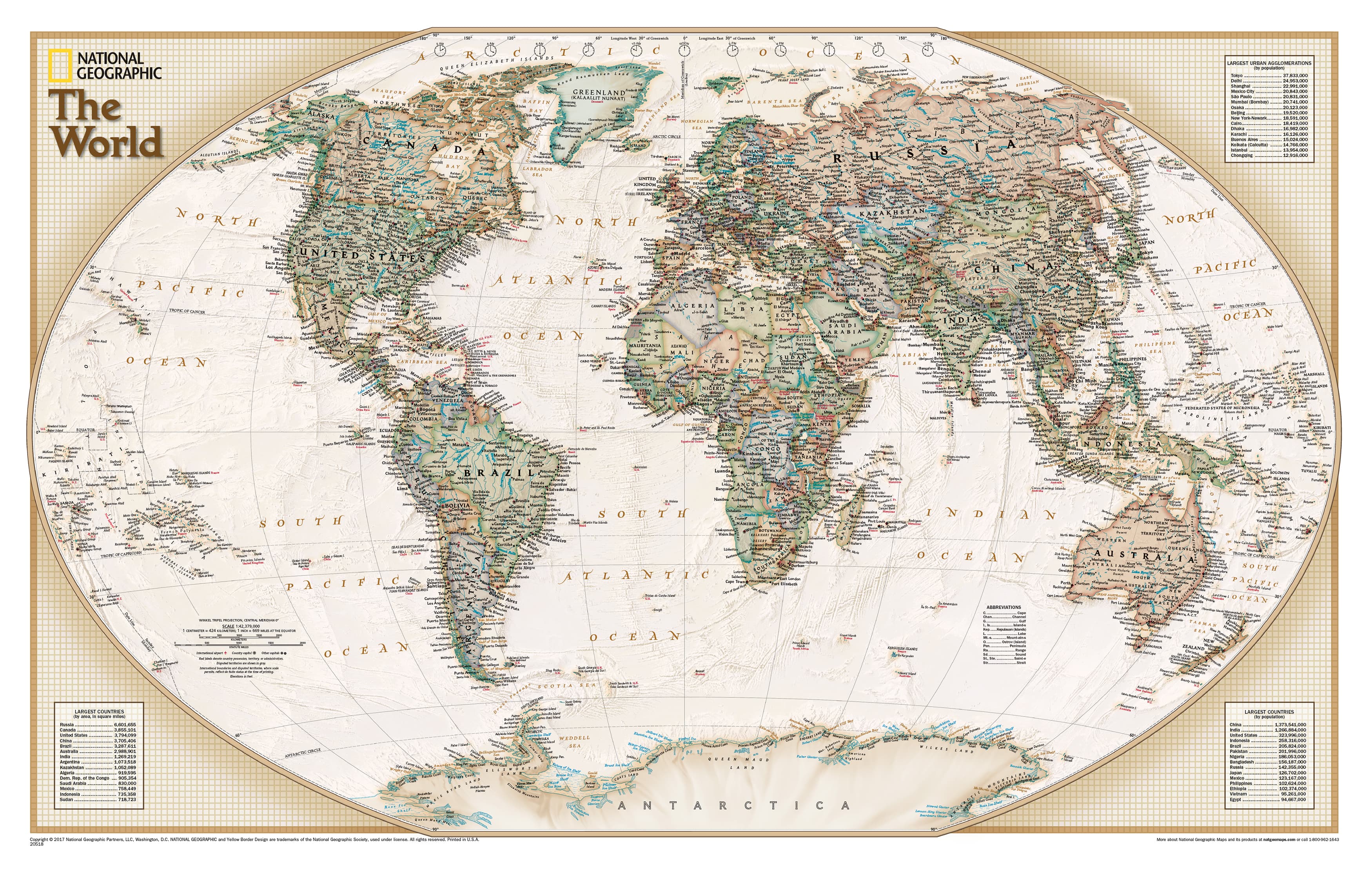 Buy World Explorer Antique Style Wall Map - Mapworld