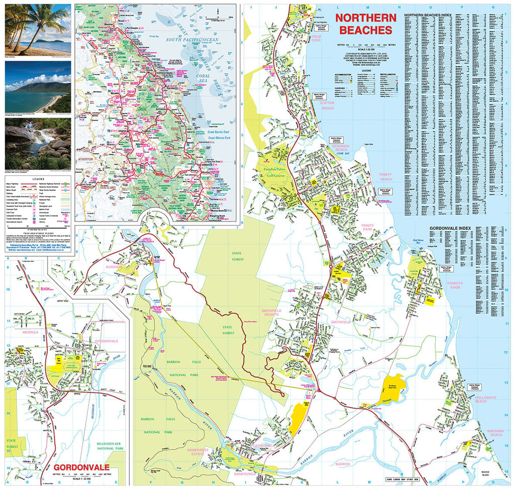 Cairns and Region Map – Hema | Mapworld