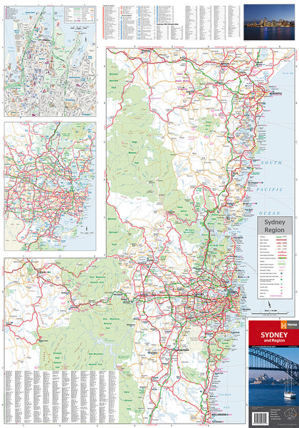 Sydney & Region Map – Hema Maps (13th Edition)