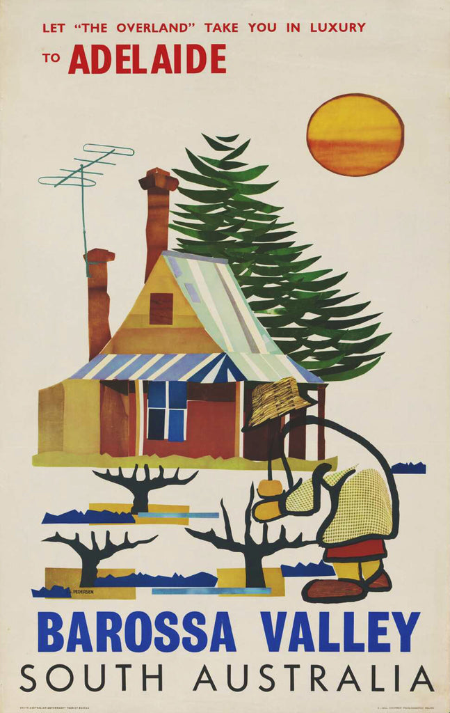 TRAVEL POSTER - Barossa Valley | Mapworld