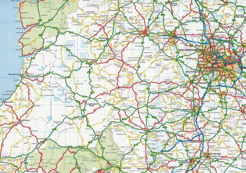 Britain AA Map, Buy Map of Britain - Mapworld