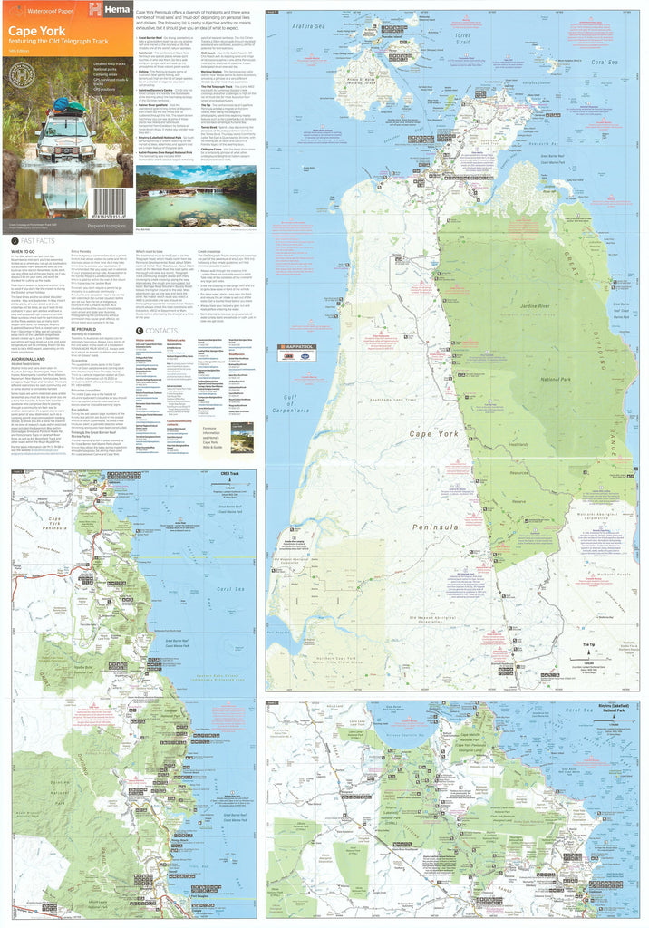 Cape York Map – Hema | Mapworld