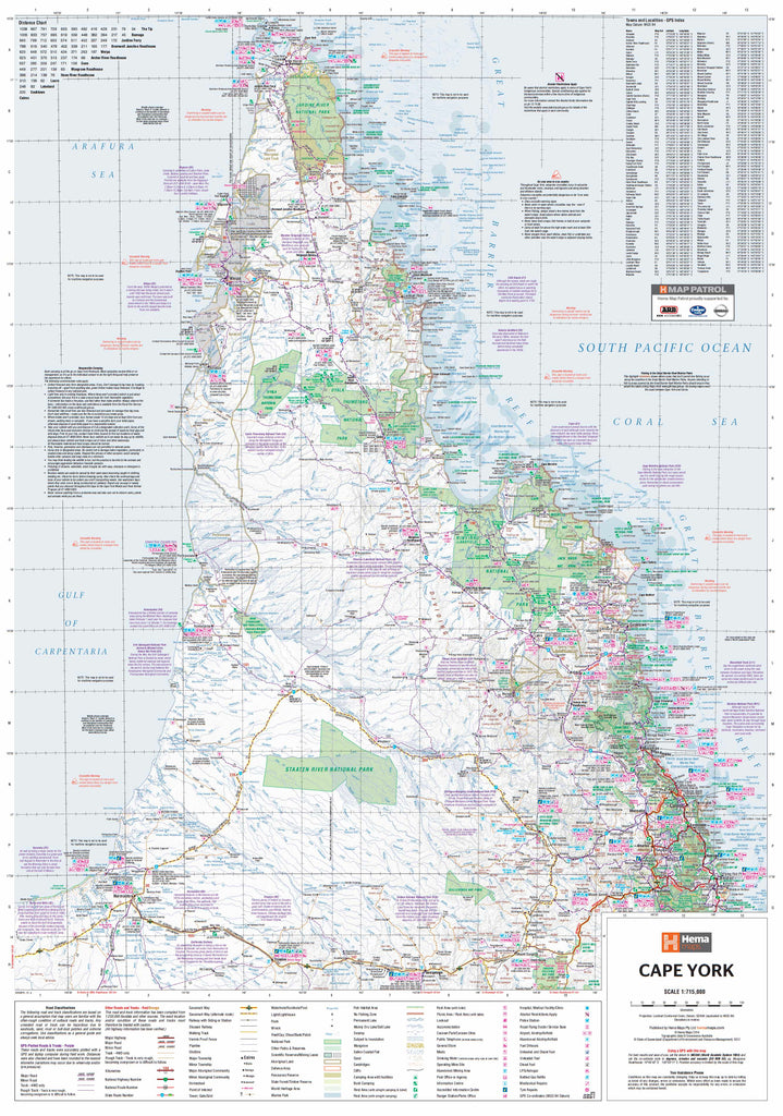 Cape York Hema Map, Buy Map of Cape York - Mapworld