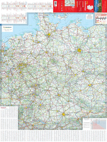 Germany Michelin Map, Buy Germany Map - Mapworld