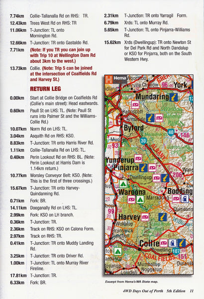 4WD Days out of Perth, 4WD Tracks Perth - Mapworld