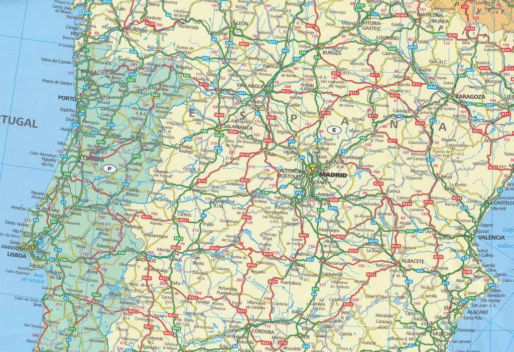 Europe Hallwag, Buy Maps of Europe - Mapworld