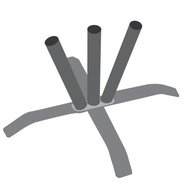 Australian/Aboriginal/TSI Flag Set (1370 x 685mm sleeve) with Metal Ba