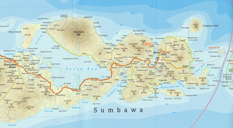 Lesser Sunda Islands Folded Map Reise | Mapworld