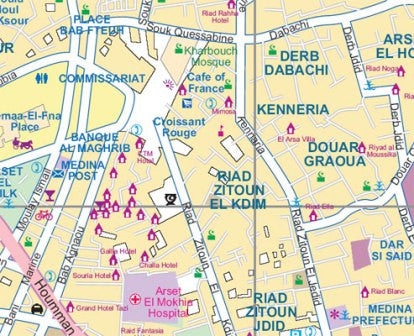 Marrakesh & North Morocco ITMB - Buy Marrakesh Map – Mapworld