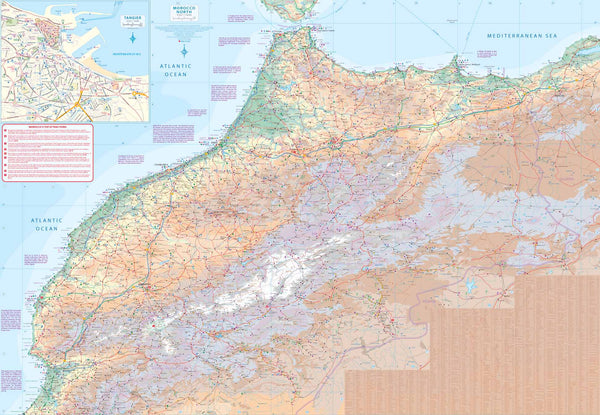 Morocco ITMB, Buy Map of Morocco - Mapworld