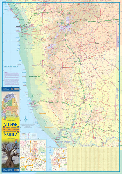 Namibia ITMB, Buy Map of Namibia - Mapworld