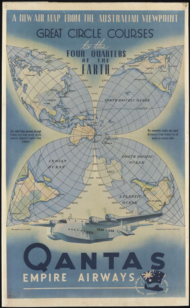 Buy TRAVEL POSTER - Great Circle - Mapworld