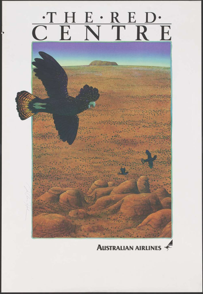 Buy TRAVEL POSTER - The Red Centre - Mapworld
