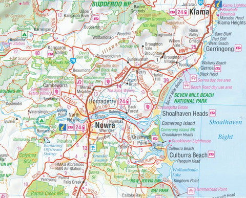 New South Wales Hema Supermap Laminated, Buy large map of NSW - Mapworld