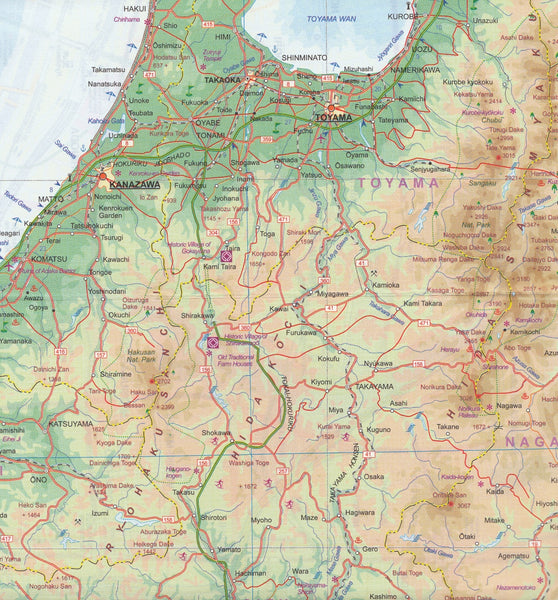 Osaka and Western Japan ITMB - buy map of Osaka – Mapworld