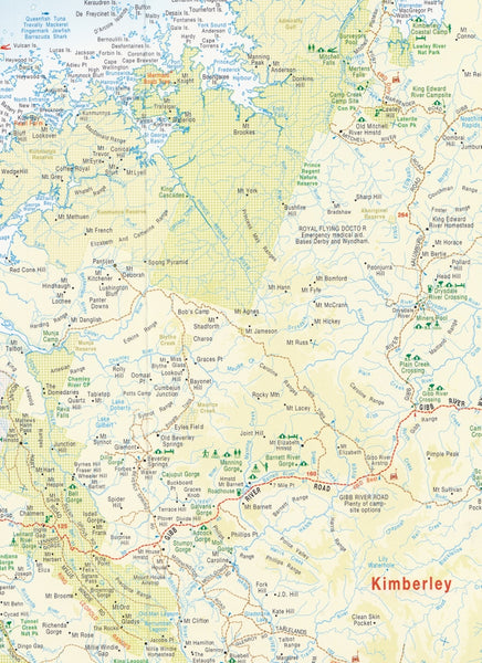 Buy Pilbara - Kimberley Map QPA - Mapworld