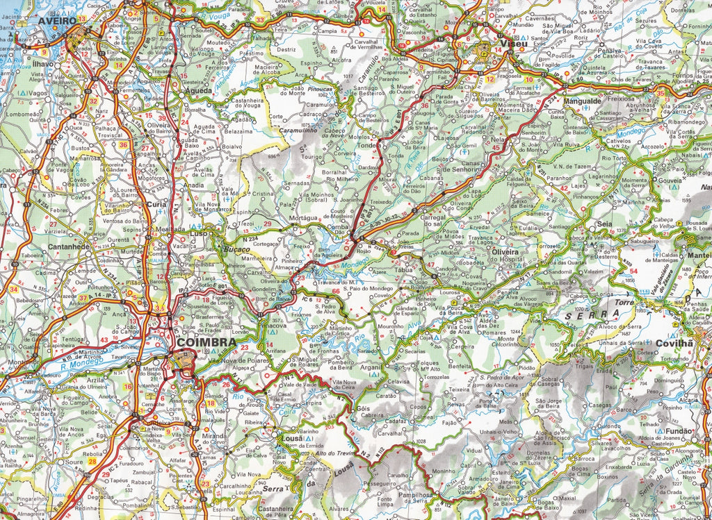 Portugal Map 733 – Michelin | Mapworld
