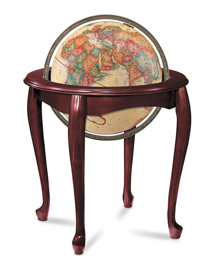 Queen Anne Replogle Globe, Buy Floor Standing World Globe - Mapworld