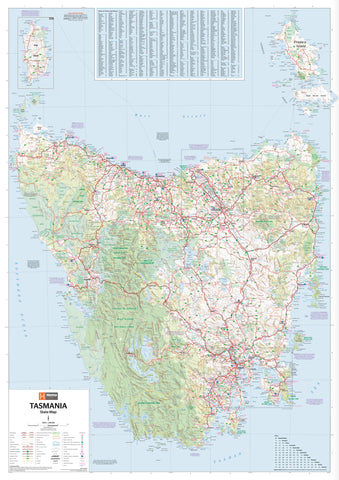 Maps of Tasmania - TAS Maps, Map Shop, Fast Free Shipping - Mapworld
