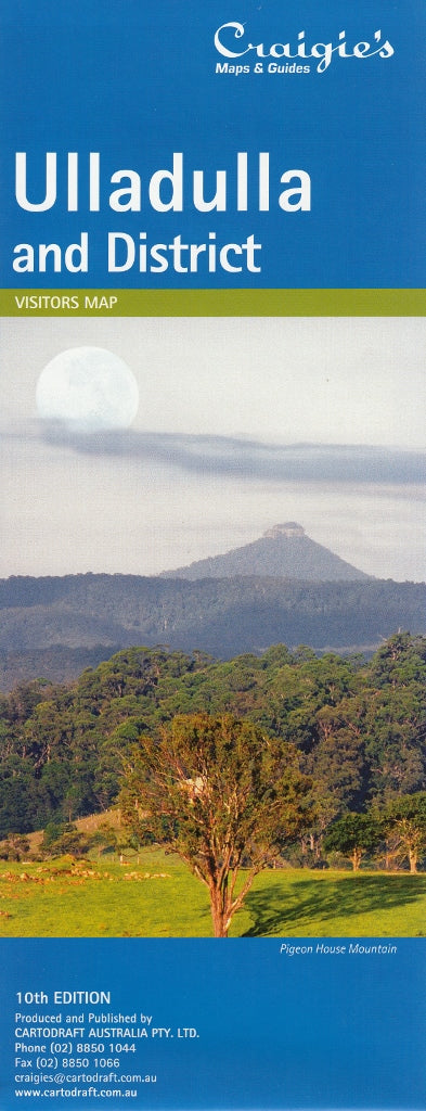 Buy map of Ulladulla & District 10th Edition Craigies