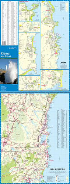 Buy map of Kiama & District 4th Edition Craigies