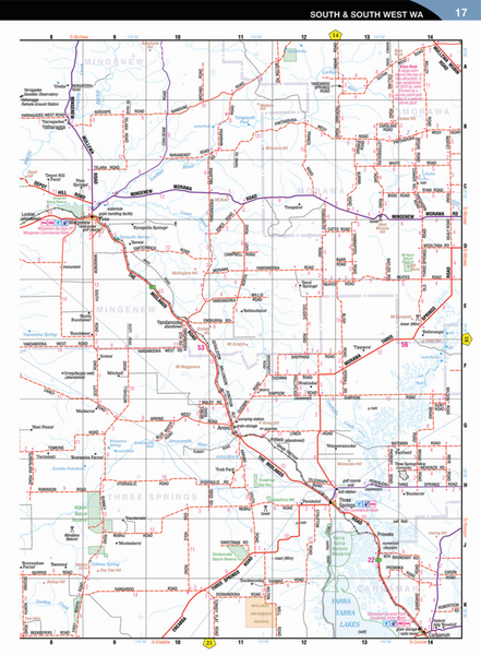 Western Australia Road & 4WD Atlas Hema, Buy Road Atlas of Western ...
